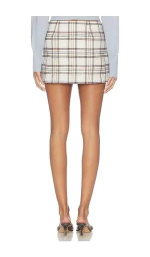 Tularosa Willow Mini Skirt In Baby Blue