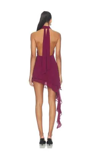 Majorelle Manuela Mini Dress In Purple
