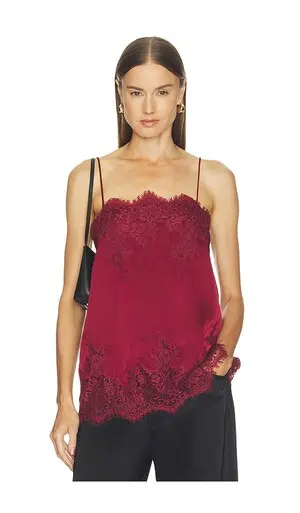 LOVERS AND FRIENDS Ashtin Top In Burgundy - Maroon