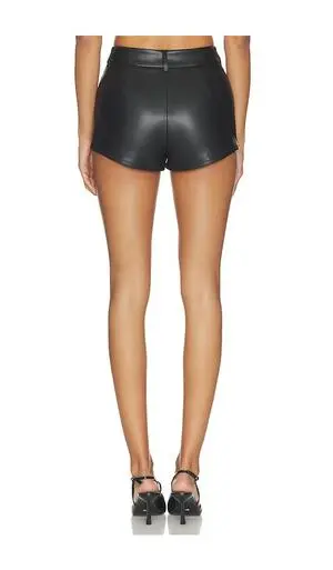 ALL THE WAYS Vandelia Faux Leather Short