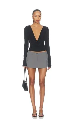 Superdown Dalton Cowl Neck Top
