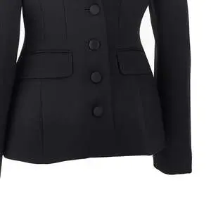 Dolce & Gabbana Wool Double Crepe Back To Front Jacket