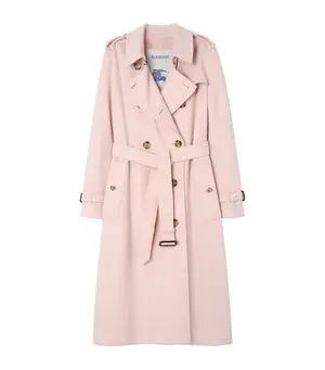 Burberry Cashmere Long Kensington Trench Coat