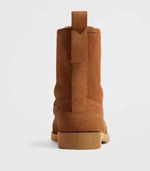 Bottega Veneta Suede Lace-up Boots
