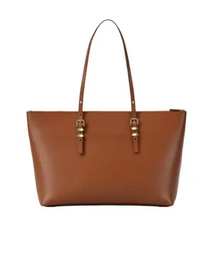 Michael Kors Quinn Large Pebbled Leather Tote Bag