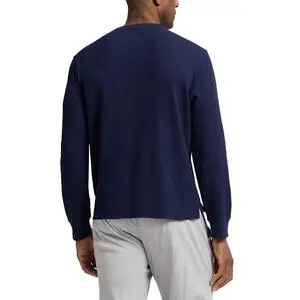 Polo Ralph Lauren Solid Color Minimalist Long Sleeve Polo Shirt