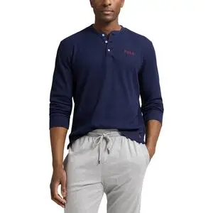 Polo Ralph Lauren Solid Color Minimalist Long Sleeve Polo Shirt