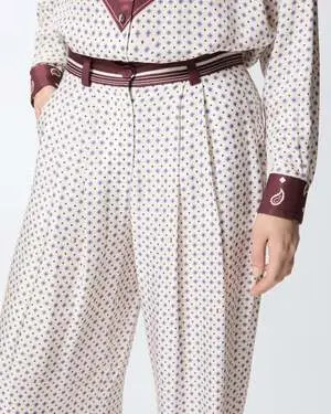 Pinko Geometric Wide-leg Pants