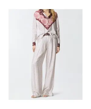 Pinko Geometric Wide-leg Pants
