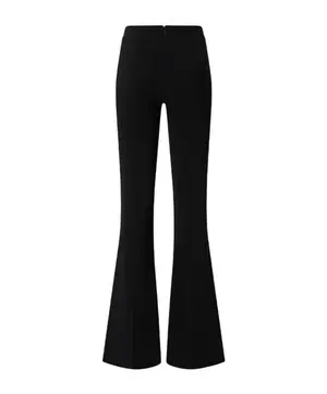Pinko Floral-appliqué Flared Trousers