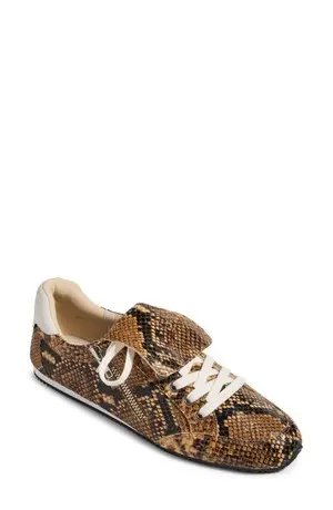 Yosi Samra Barclay Snake Embossed Leather Sneaker