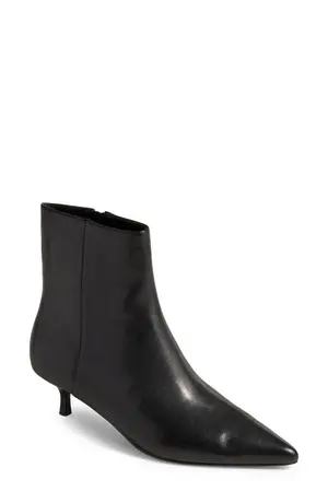 Yosi Samra Soho Genuine Calf Hair Bootie - Black