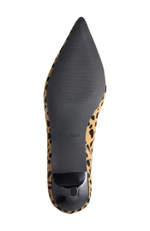 Yosi Samra Soho Genuine Calf Hair Bootie - Leopard