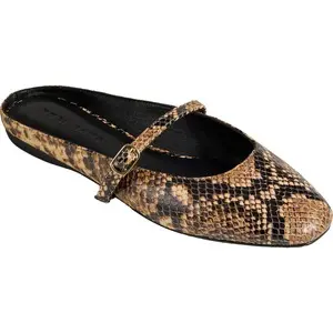 Yosi Samra Lily Flat Mule - Chocolate