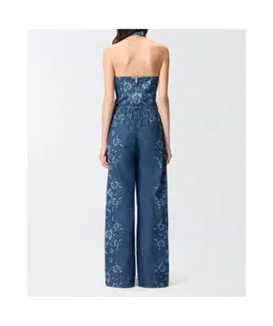 Pinko Floral Denim Top