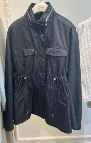 Dior Oblique Hooded Coat