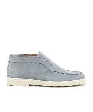 Santoni Round-toe Slip-on Loafers