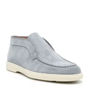 Santoni Round-toe Slip-on Loafers