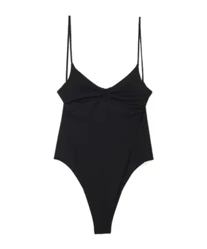 Jacquemus Spaghetti-strap Bodysuit - Black