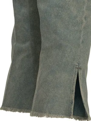Rick Owens Fw26 Tower Runway Bolan Cutoffs In Canvas