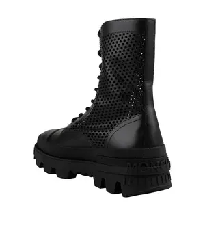 Moncler Carinne Perforated Ankle Boots