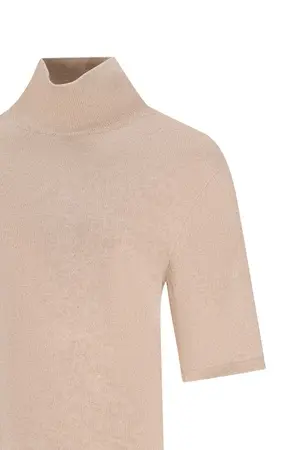 Jacquemus The Fiocco Knit Stand-collar Top - No