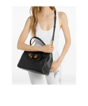 Michael Kors Large Textured Slouchy Satchel Bag