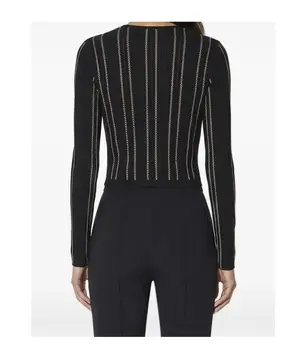 Elisabetta Franchi Cardigan In Knit Fabric