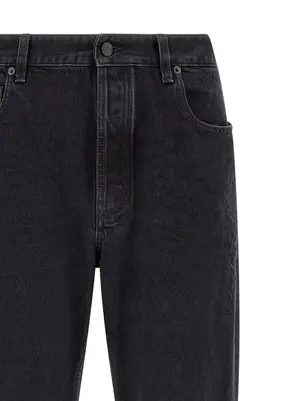 Saint Laurent Logo-patch Jeans