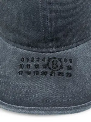 MAISON MARGIELA Numeric Logo-embroidered Baseball Cap