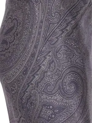 Etro Printed Satin Skirt