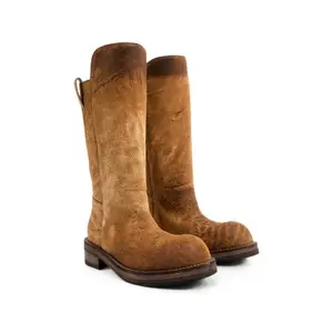 ANN DEMEULEMEESTER Round-toe Tall Boots