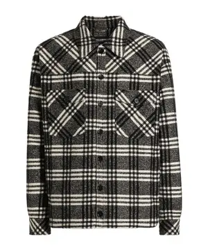 Dolce & Gabbana Dolce Gabbana Checked Overshirt - Multicolour