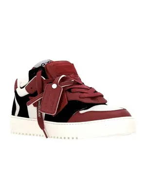 Off-White Suede-panelled Sneakers - No