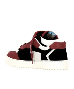 Off-White Suede-panelled Sneakers