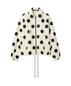 Jacquemus Jacquemus Polka-Dot Zip-Up Jacket No