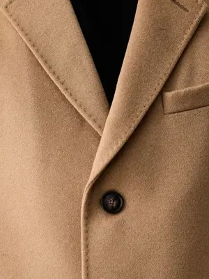 Hugo Boss Single-breasted Long Coat