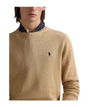 Polo Ralph Lauren Solid Crew Neck Knit Sweater - No
