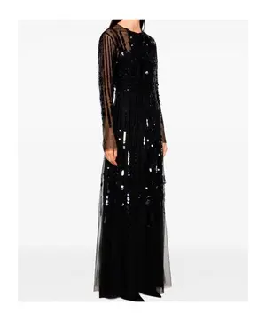 Alberta Ferretti Long-sleeved Dress