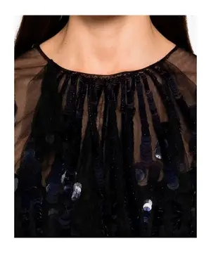 Alberta Ferretti Long-sleeved Dress