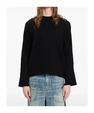 ANN DEMEULEMEESTER Crew-neck Sweater - Black