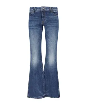Khaite Mid-rise Flared Jeans