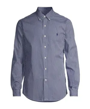 Polo Ralph Lauren Striped Button-down Shirt - Blue