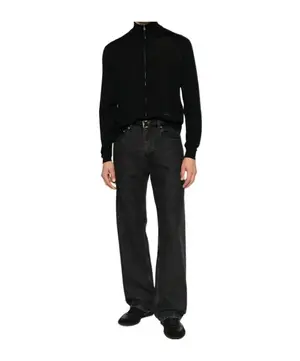 Fendi Long-sleeved Cardigan - Black