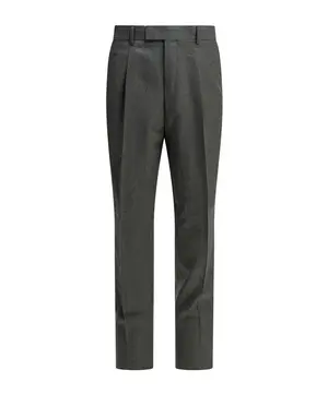 Zegna Casual Trousers With Belt Loops - Grey