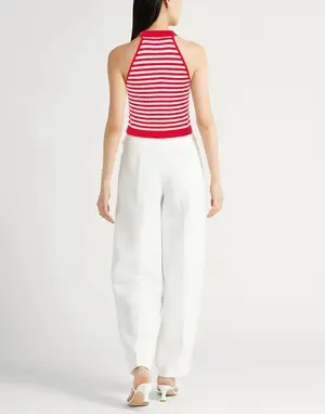 Max Mara Striped Sleeveless Knit Top