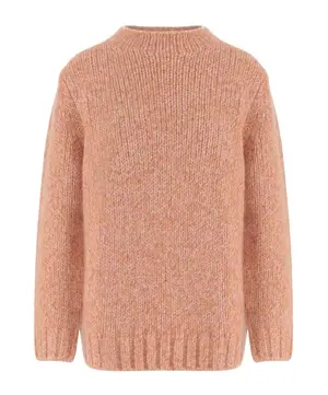 Arch4 Crew-neck Long-sleeve Knit Top