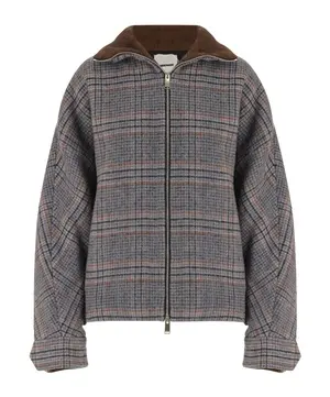 DARKPARK Checked Zip-up Jacket