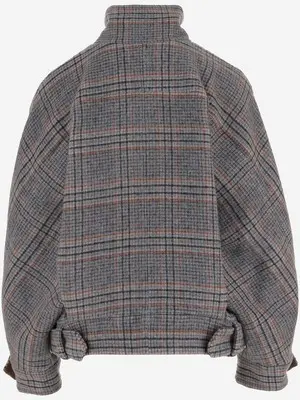 DARKPARK Checked Zip-up Jacket