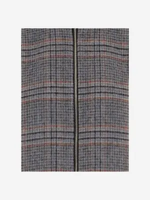 DARKPARK Checked Zip-up Jacket